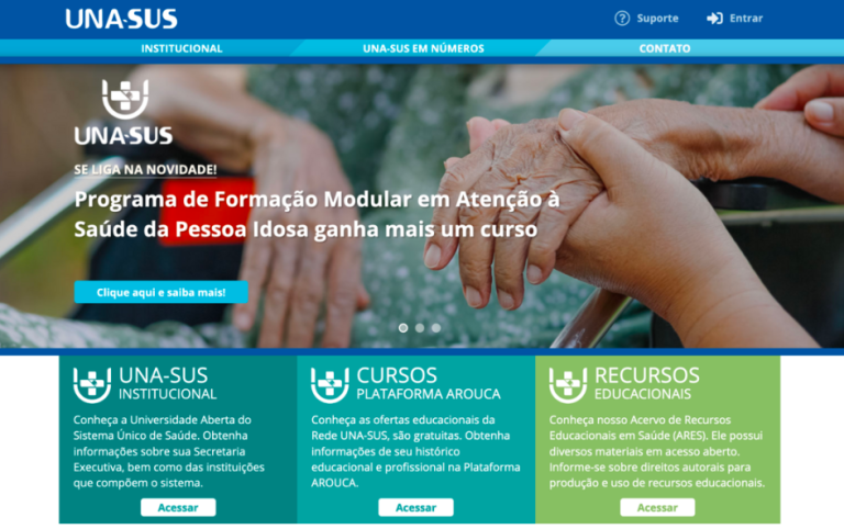 UNA-SUS: Universidade Aberta do Sistema Único de Saúde – Academia da ...
